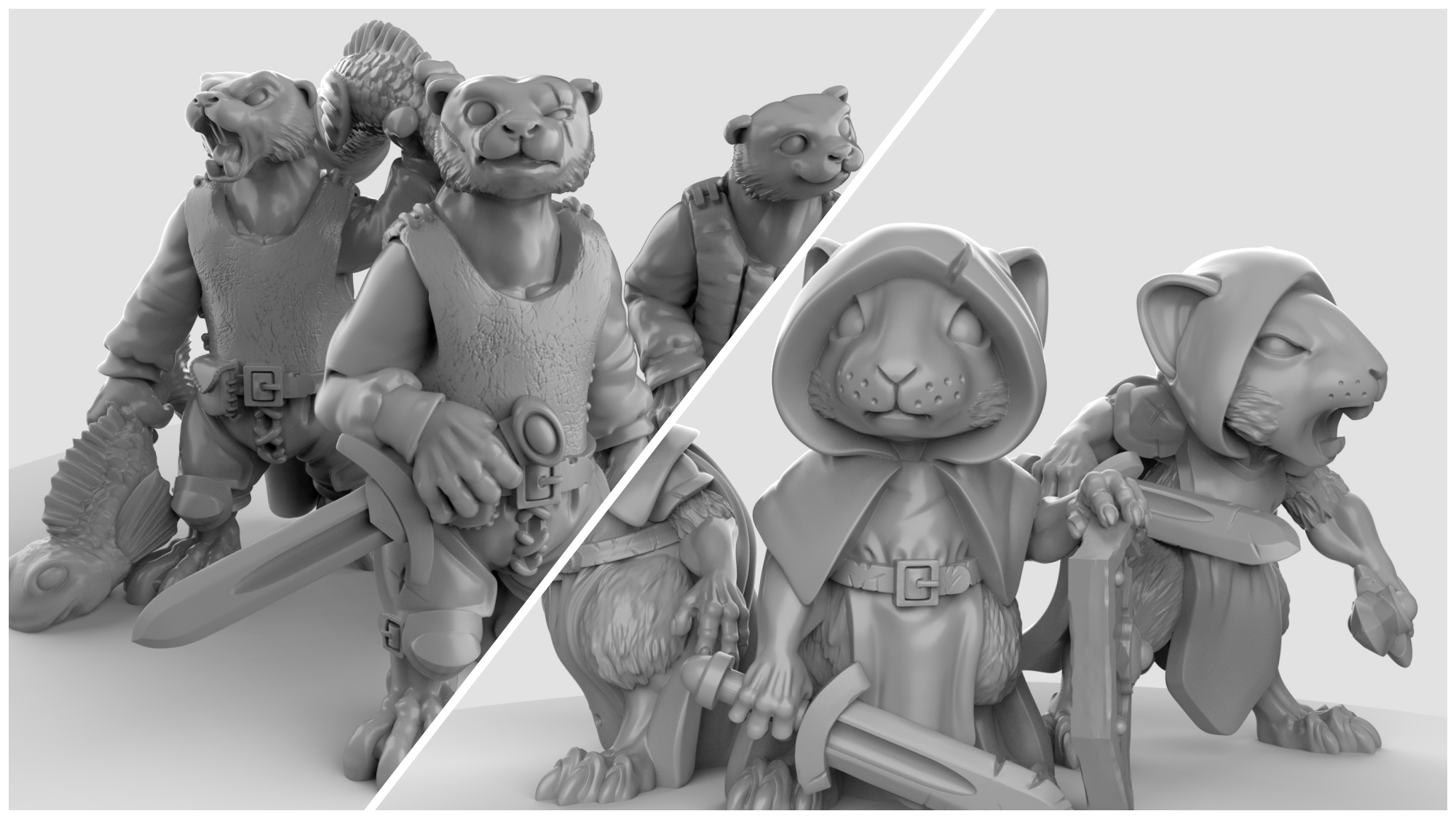 Ottsworkshop – Handcrafted 3D Printed Miniatures for Tabletop & D&D