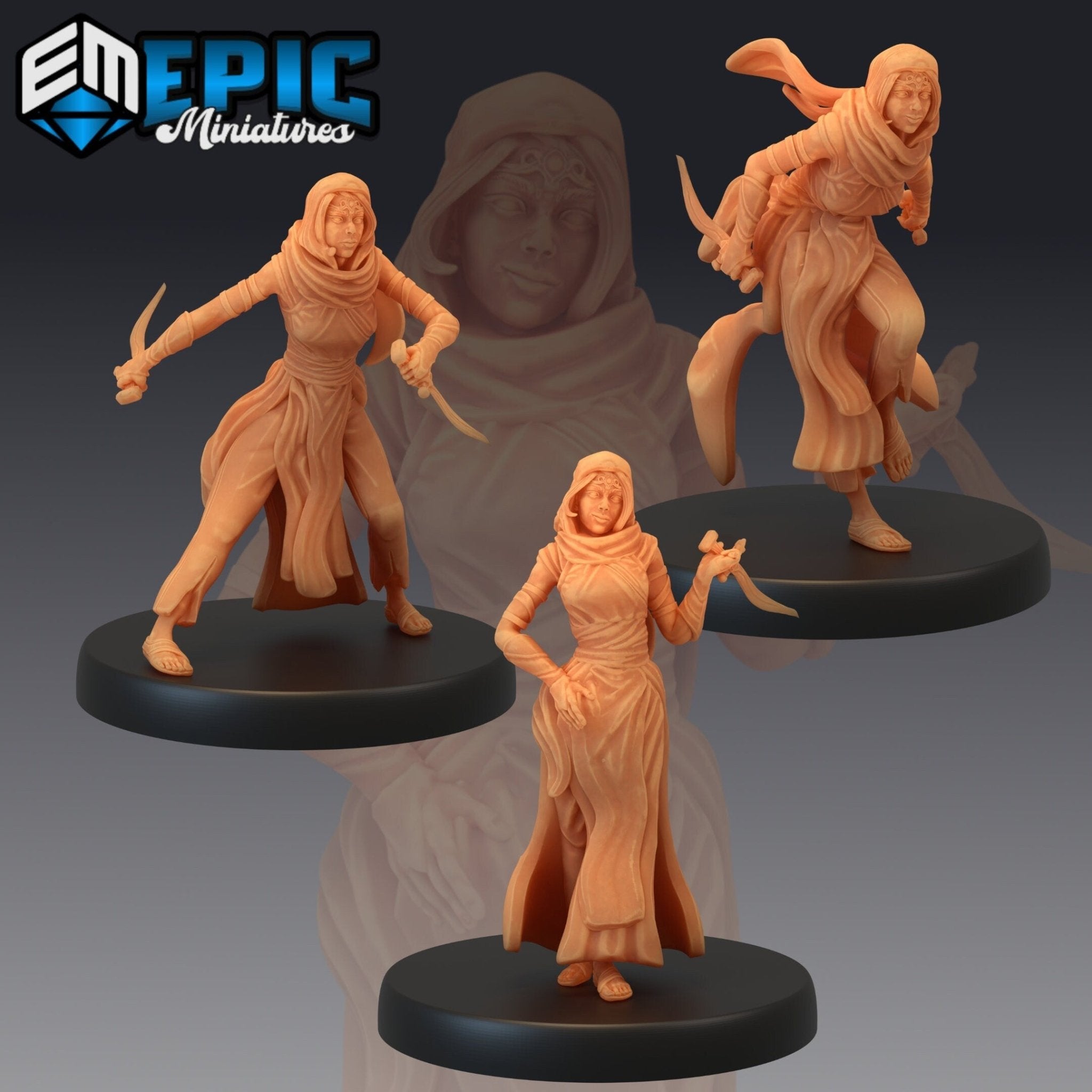Assassin Miniature - Full Set All Models - 28mm – Ottsworkshop